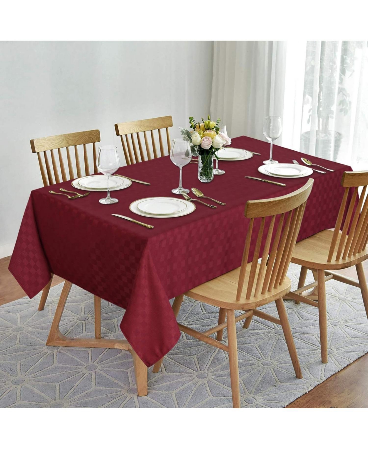 Click here for gaomon Tablecloths for Rectangle Tables 60 x 84 Bu... prices