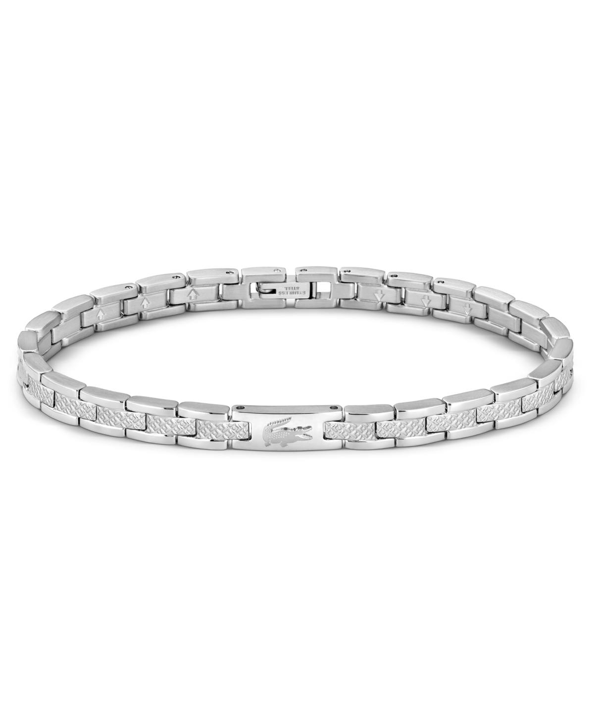 Click here for Lacoste Metropole H-Link Bracelet - Silver prices
