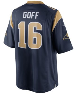 Nike Men's Jared Goff Los Angeles Rams Limited Jersey - Macy's