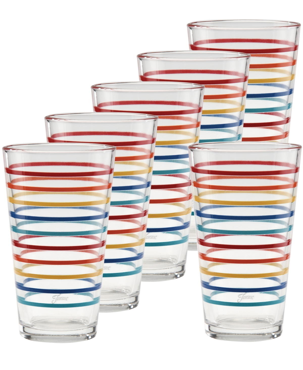 Click here for Fiesta Vibrant Tapered Cooler Glasses  Set of 6 -... prices