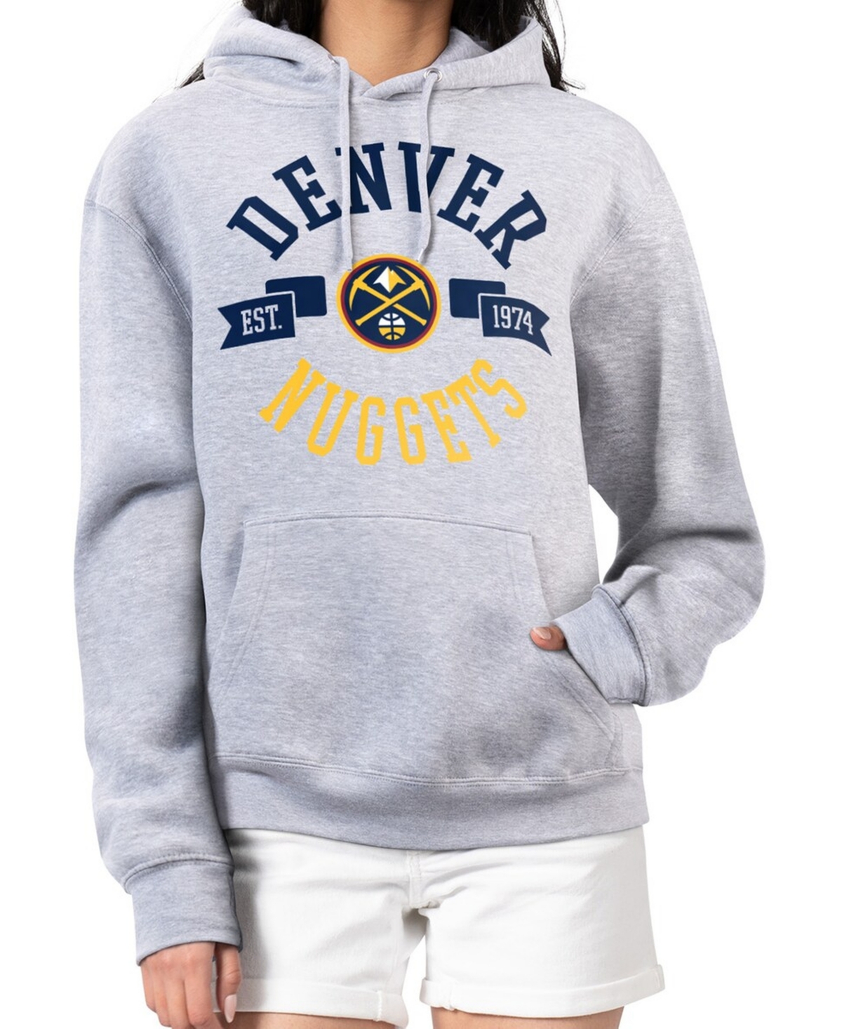 Click here for G-iii 4Her by Carl Banks Womens Heather Gray Denve... prices