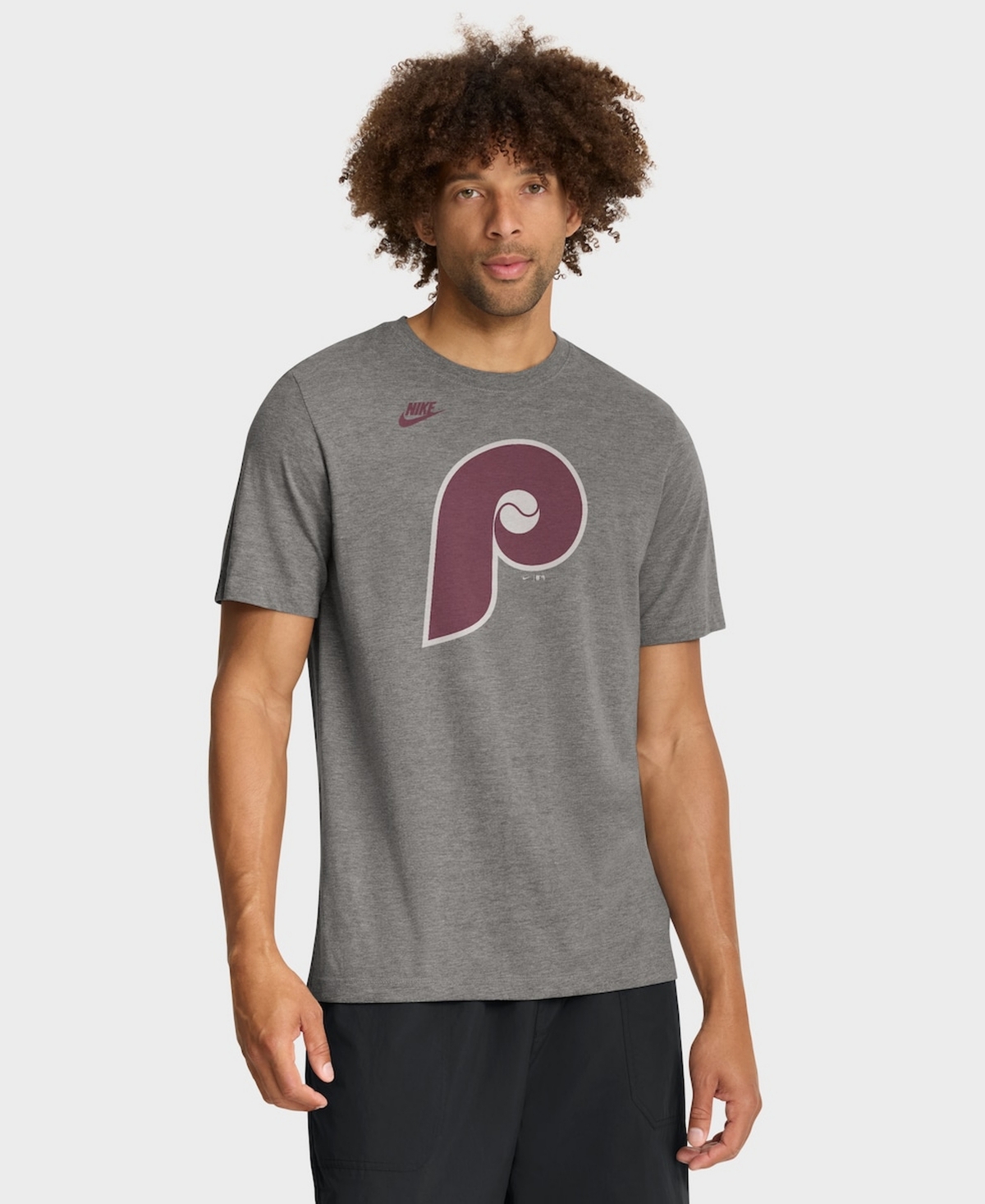 Click here for Nike Mens Heather Charcoal Philadelphia Phillies C... prices