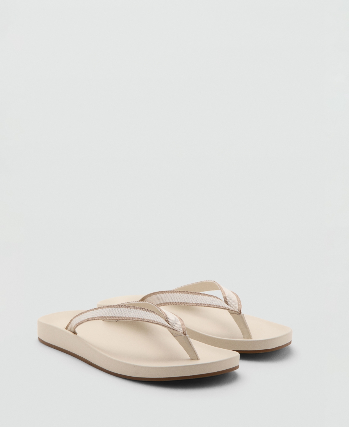 Click here for Mango Mens Strappy Beach Sandals - White prices