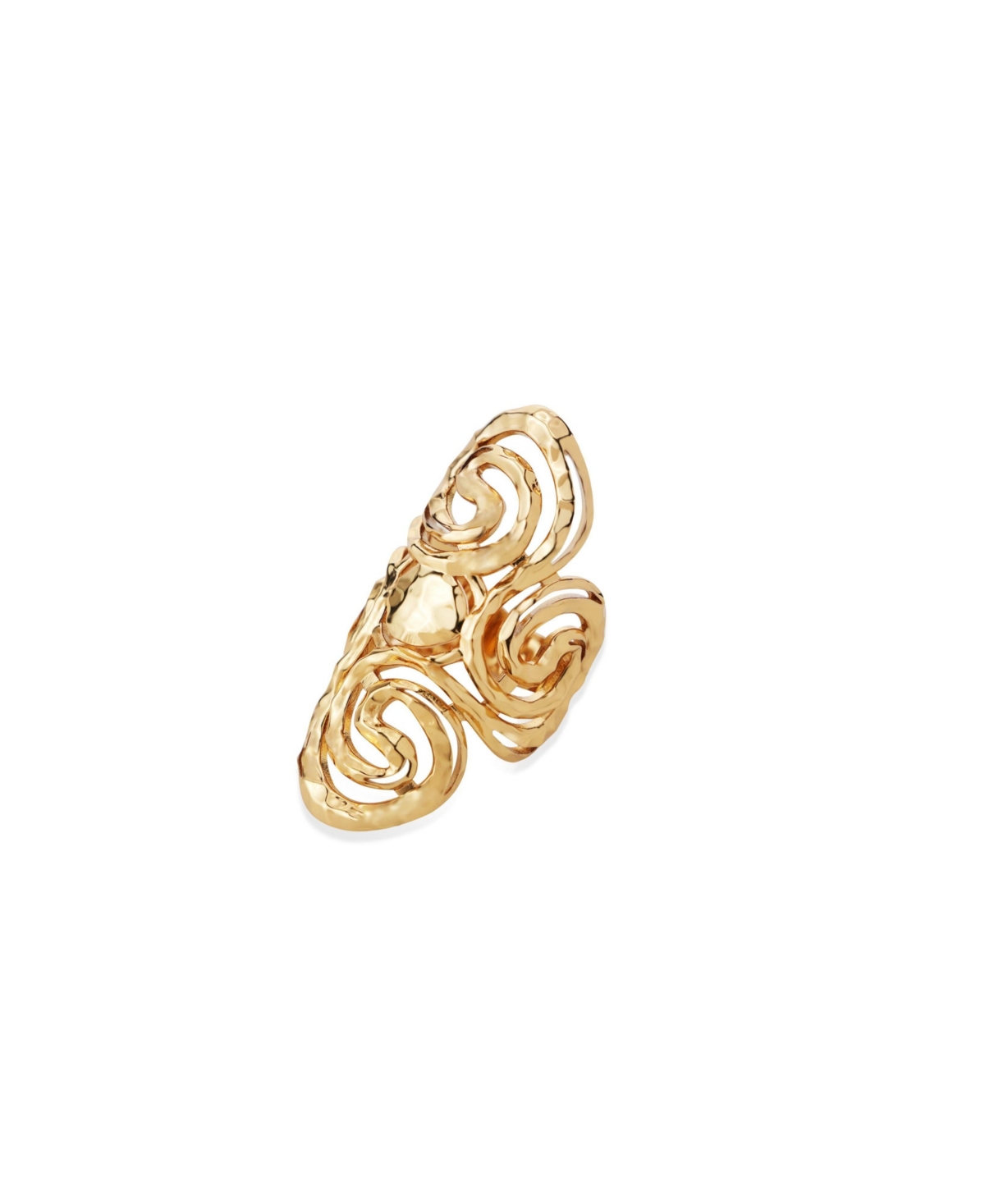 Click here for Retro Chic Eternal Spiral Ring - Gold prices