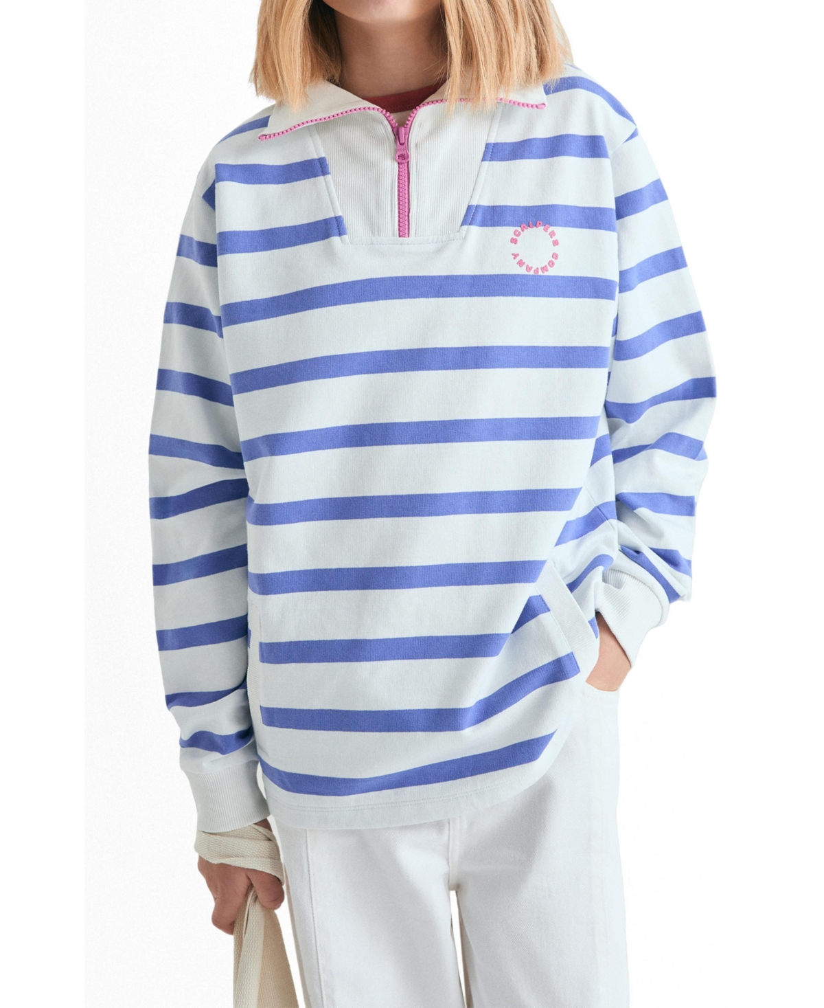 Click here for Scalpers Big Girls 4-16 Striped Turtleneck Sweatsh... prices