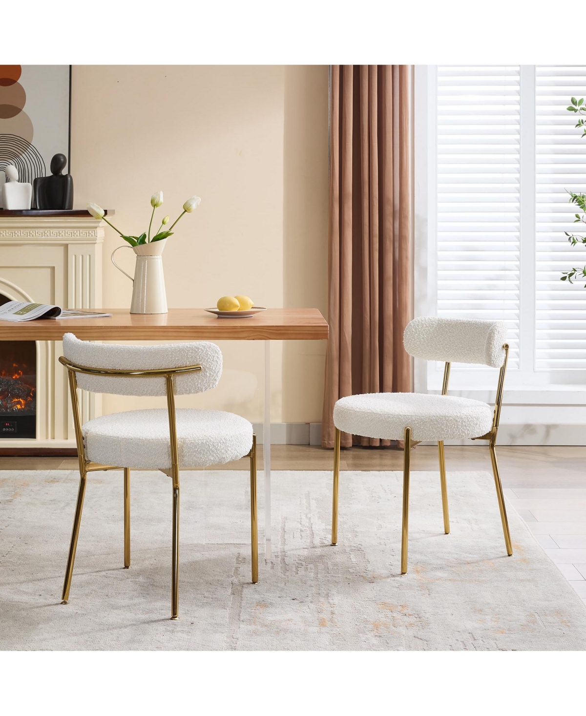 Click here for homfan Dining Chairs Set of 2  Upholstered Dining... prices