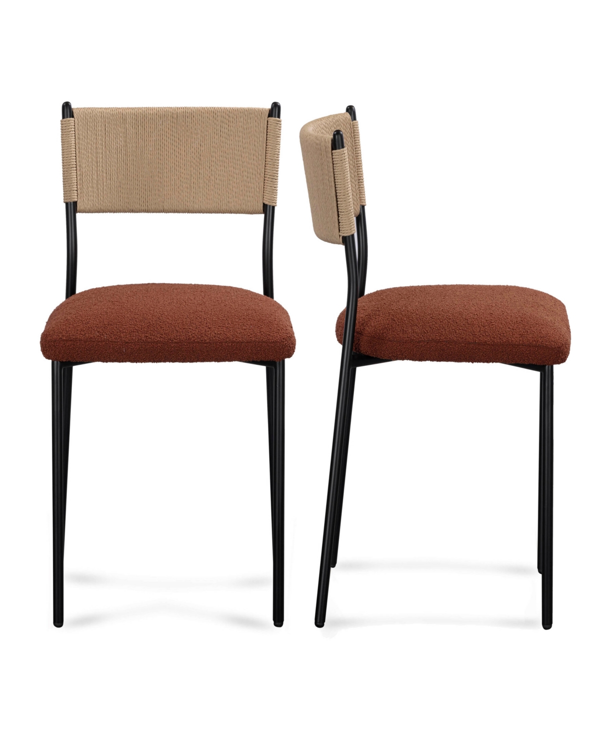 Click here for Tov Furniture Celine 2-Piece Performance Boucle Di... prices