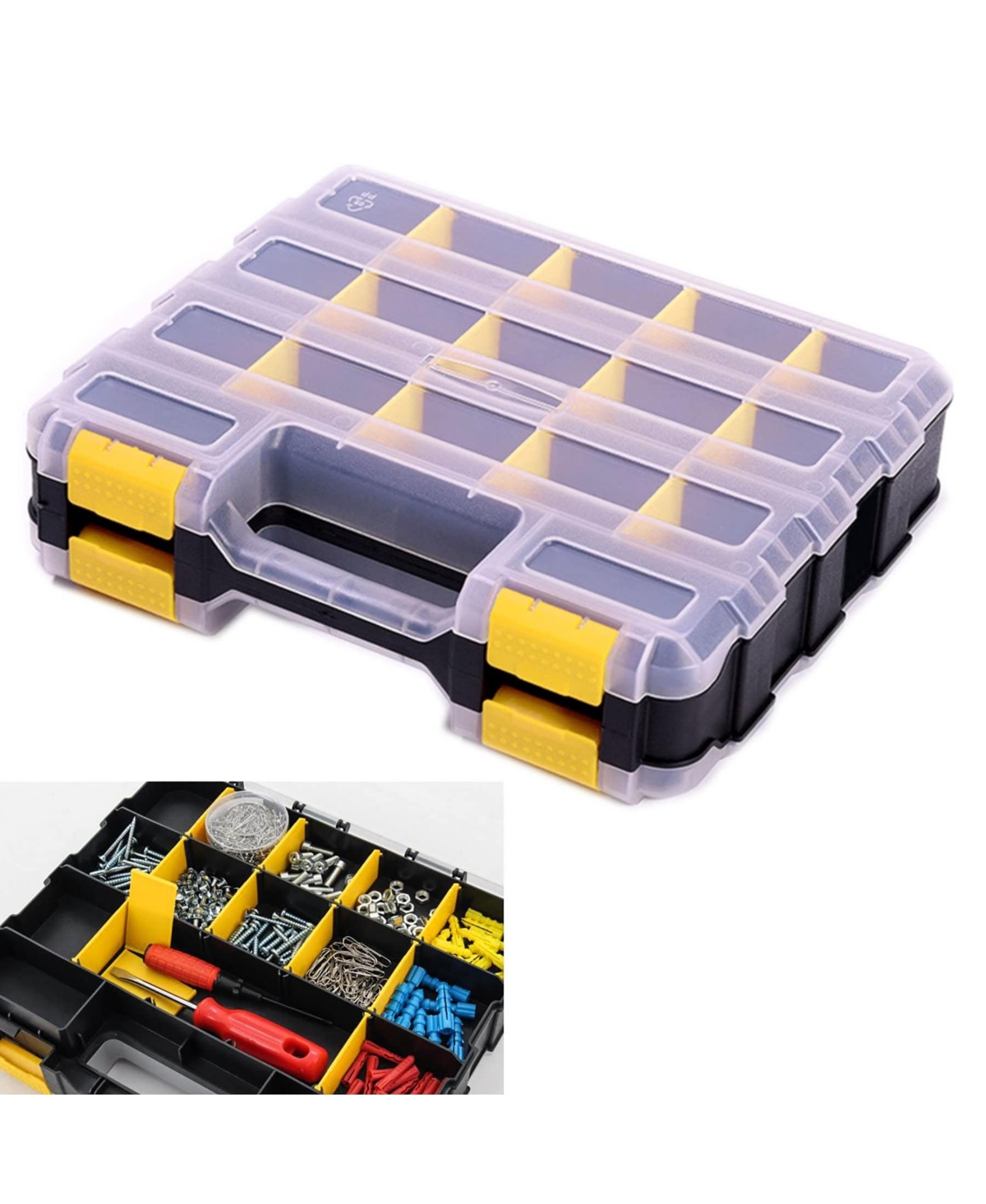 Click here for Xdovet Small Parts Storage Case Organizer 34 Compa... prices