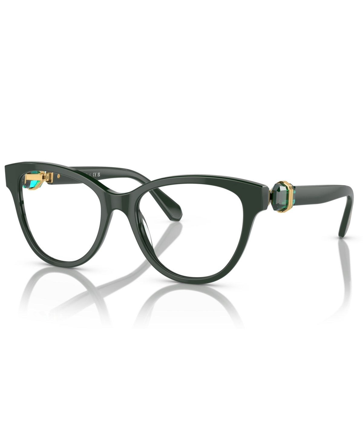 Click here for Swarovski Womens Eyeglasses  SK2004 - Dark Green prices