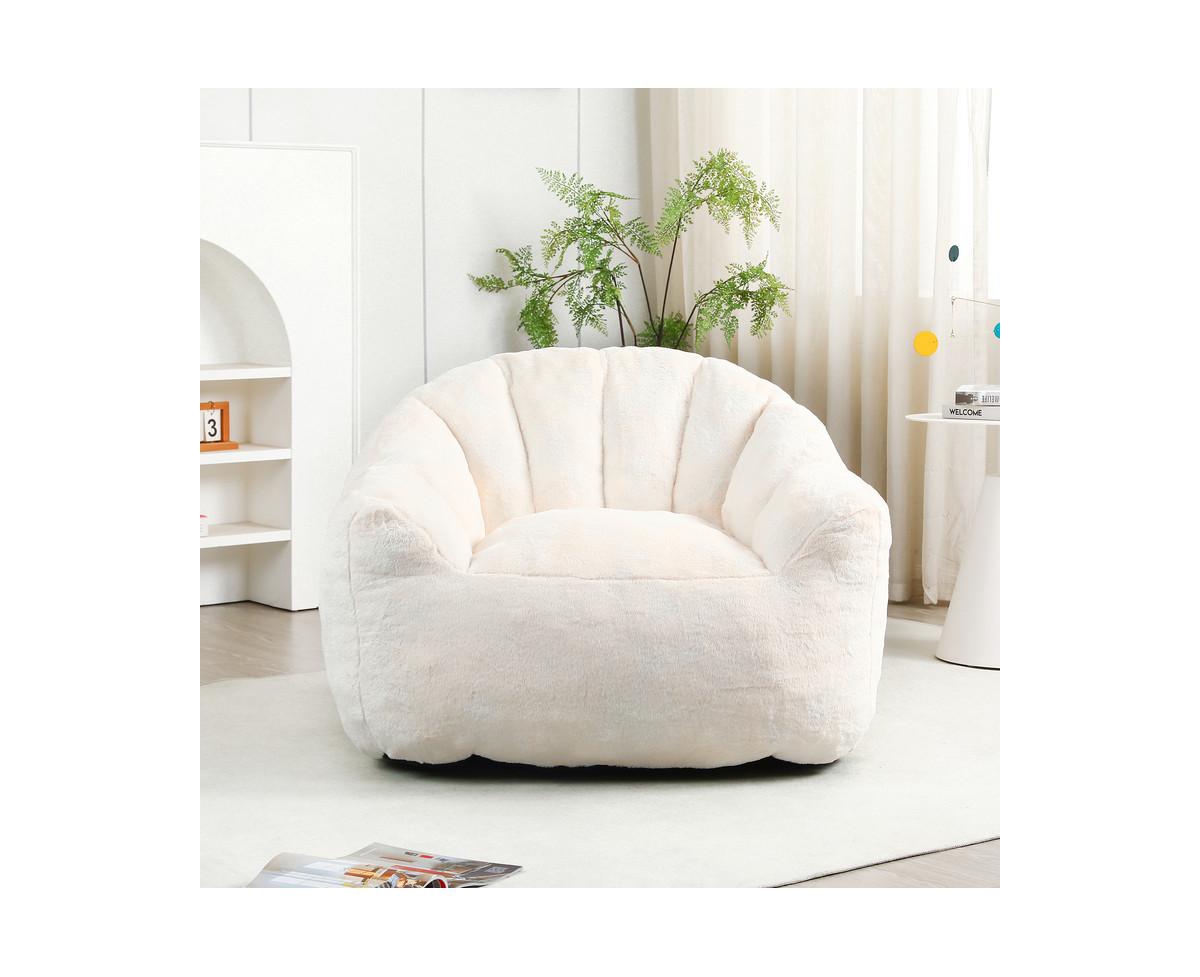 Click here for sumyeg Bean Bag Sofa Chair with Armrests Stuffed H... prices