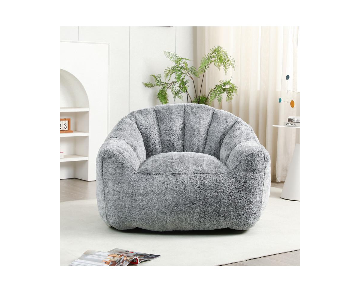 Click here for sumyeg Bean Bag Sofa Chair with Armrests Stuffed H... prices
