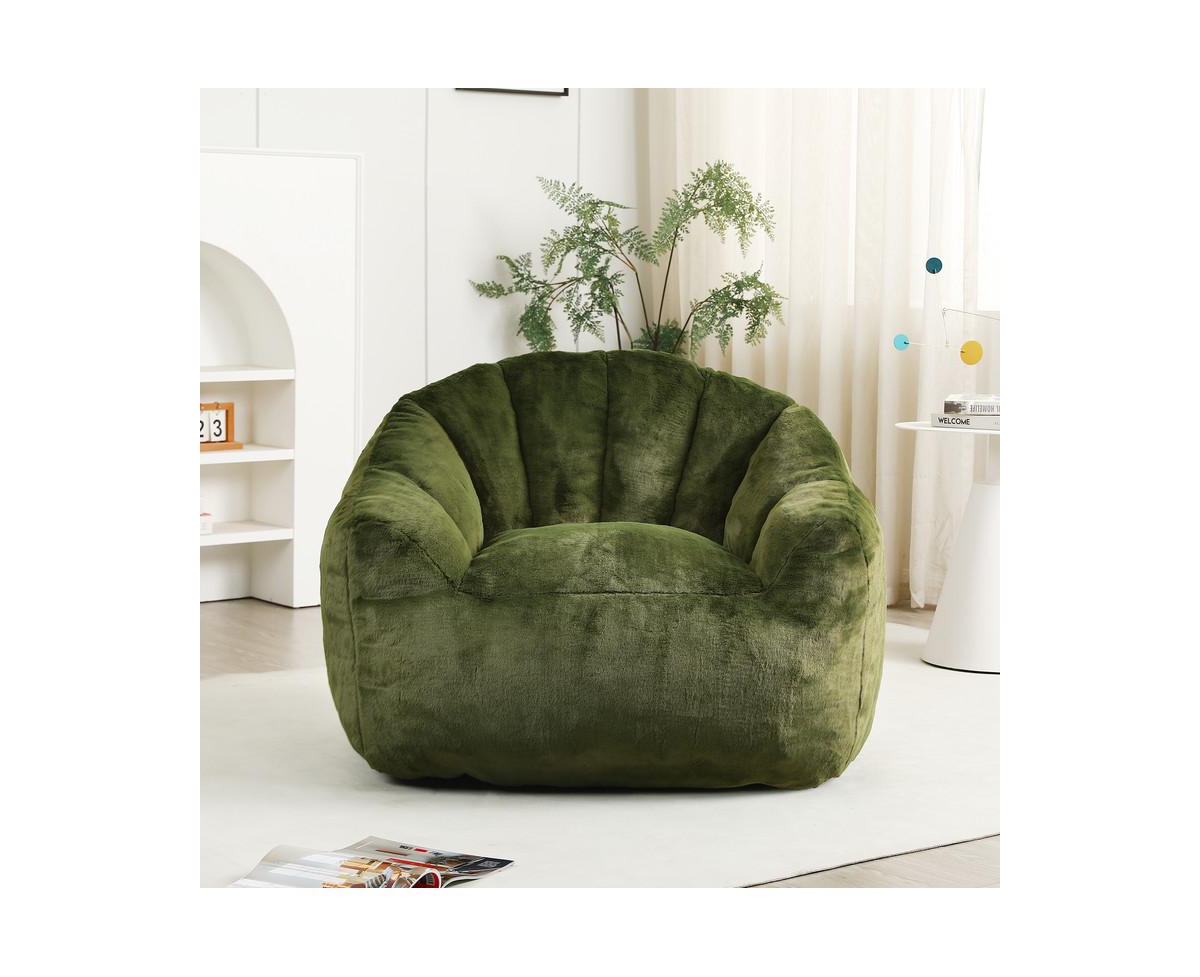 Click here for sumyeg Bean Bag Sofa Chair with Armrests Stuffed H... prices