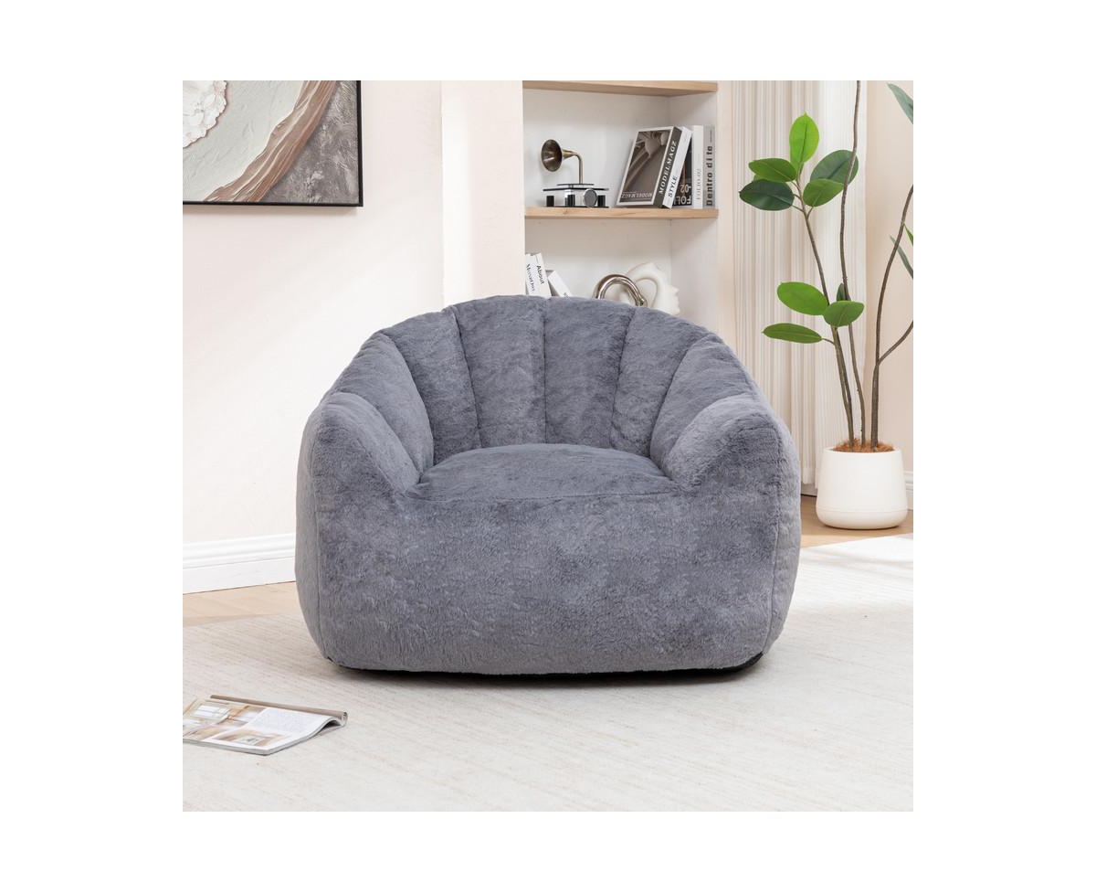 Click here for sumyeg Bean Bag Sofa Chair with Armrests Stuffed H... prices