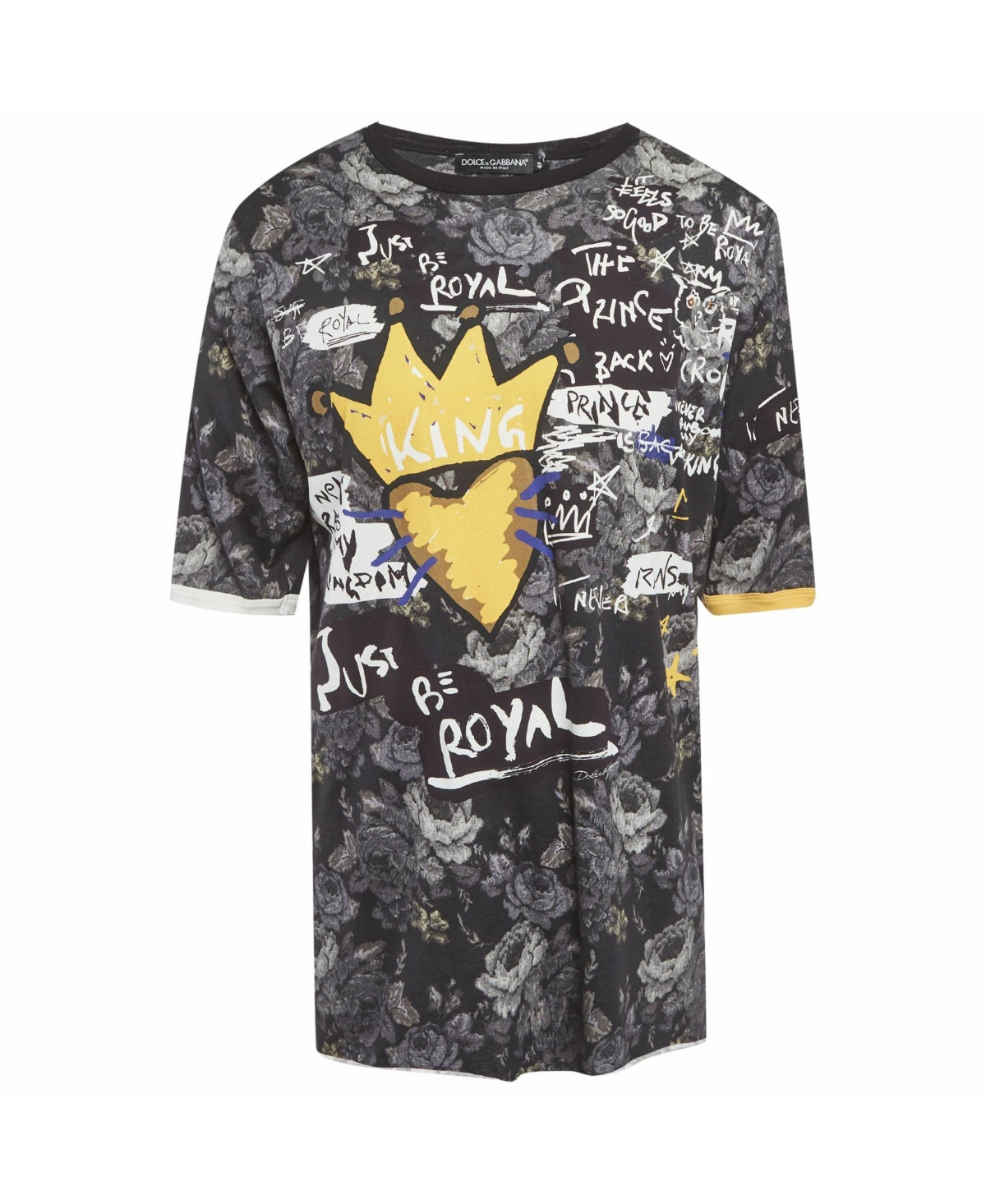 Click here for Pre-Owned Dolce & Gabbana Mens Printed Jersey Long... prices