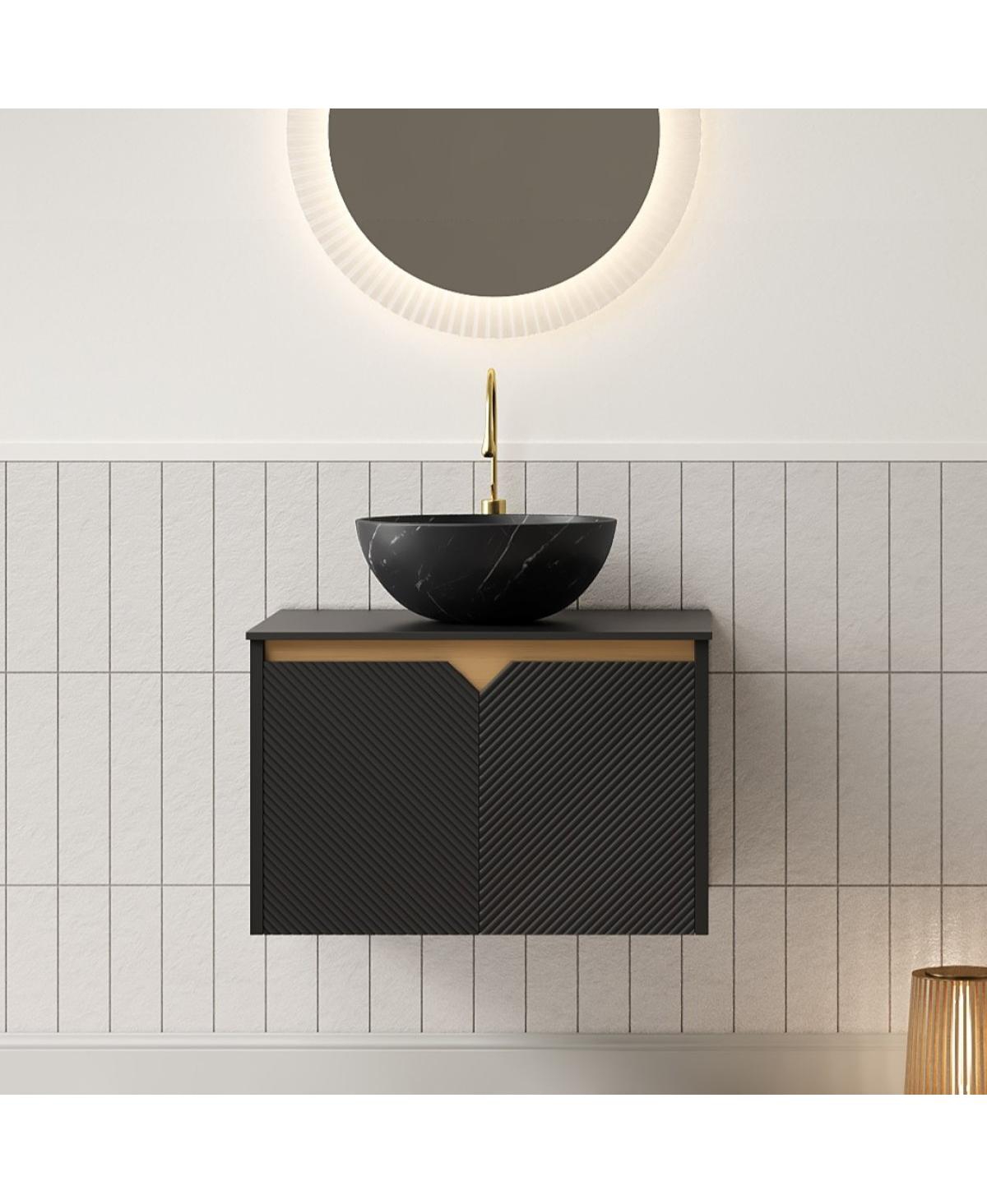 Click here for Sillysis 24 Wall Mounted Bathroom Vanity with Cera... prices