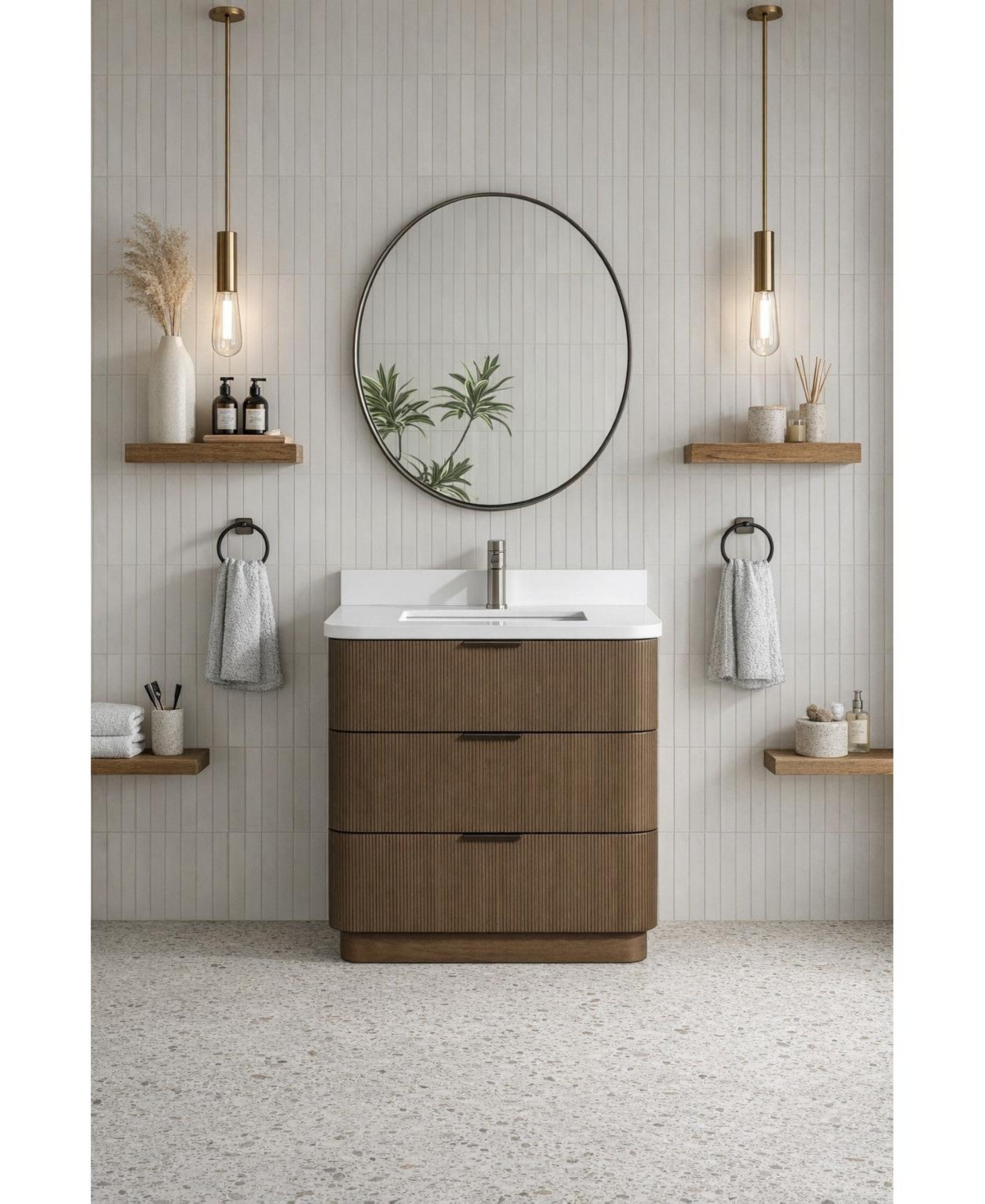 Click here for Ari Bath Calamigo 30 Bathroom Vanity - Walnut prices