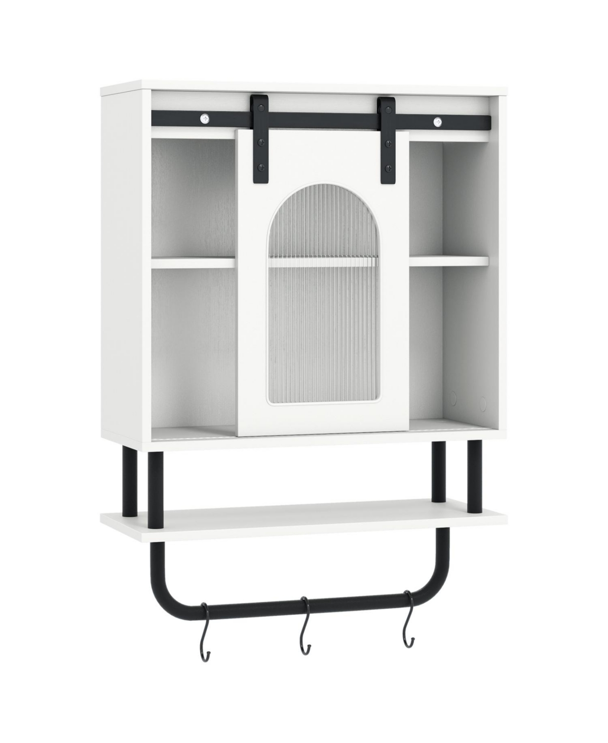 Click here for Volenca Bathroom Wall Cabinet with Sliding Barn Do... prices