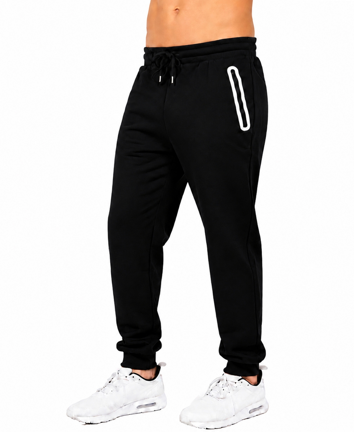 Click here for Blue Ice Mens Fleece-Lined Slim-Fit Jogger Sweatpa... prices