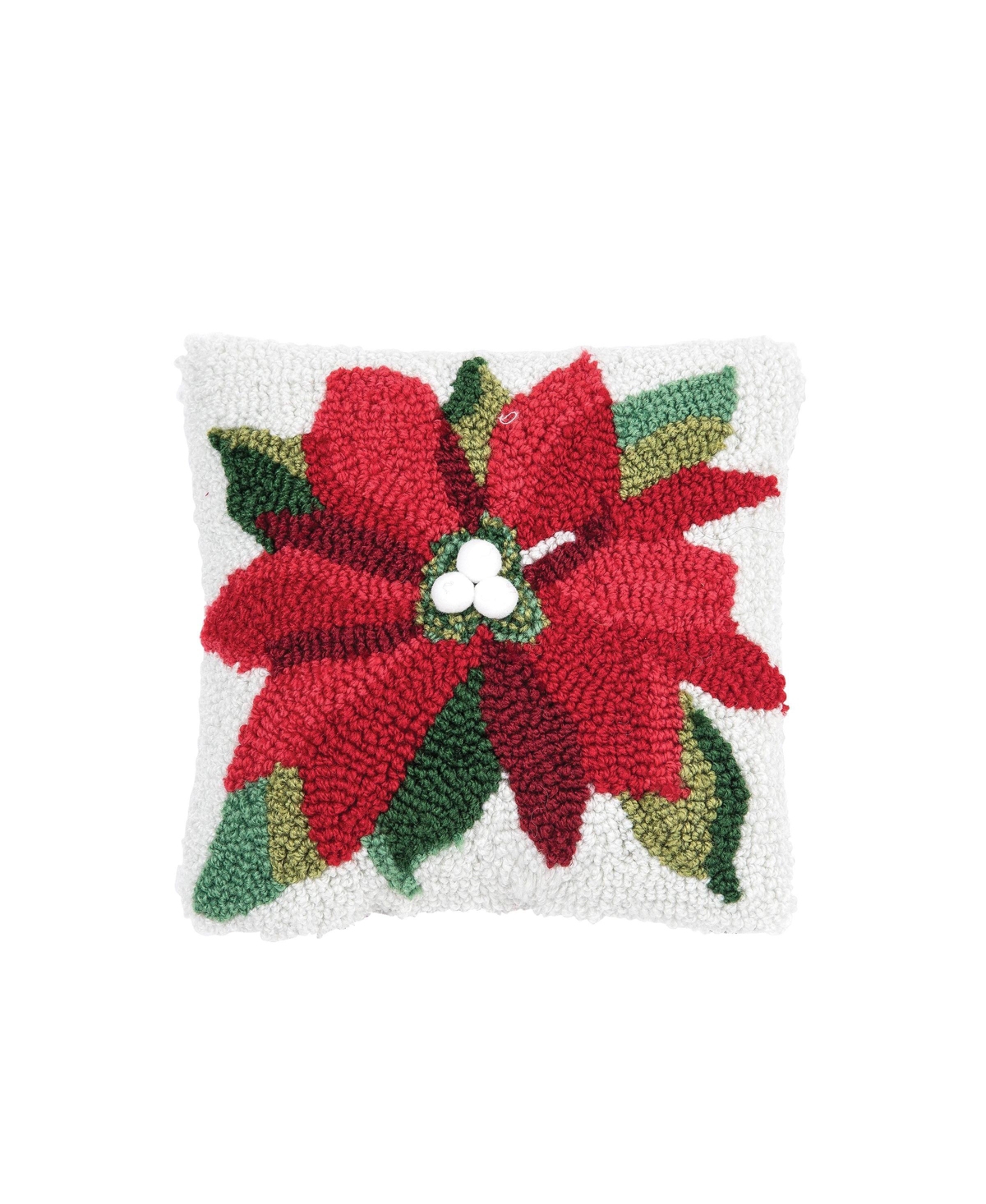 Click here for C&F Home Poinsettia Christmas Small/Petite Hooked... prices