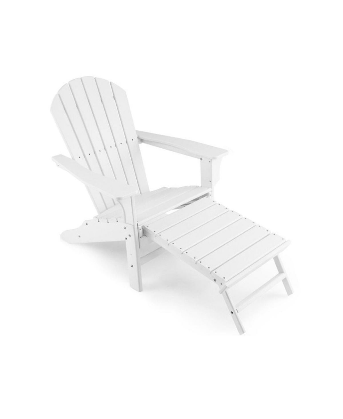 Click here for Gouun Outdoor Hdpe Adirondack Chair with Retractab... prices