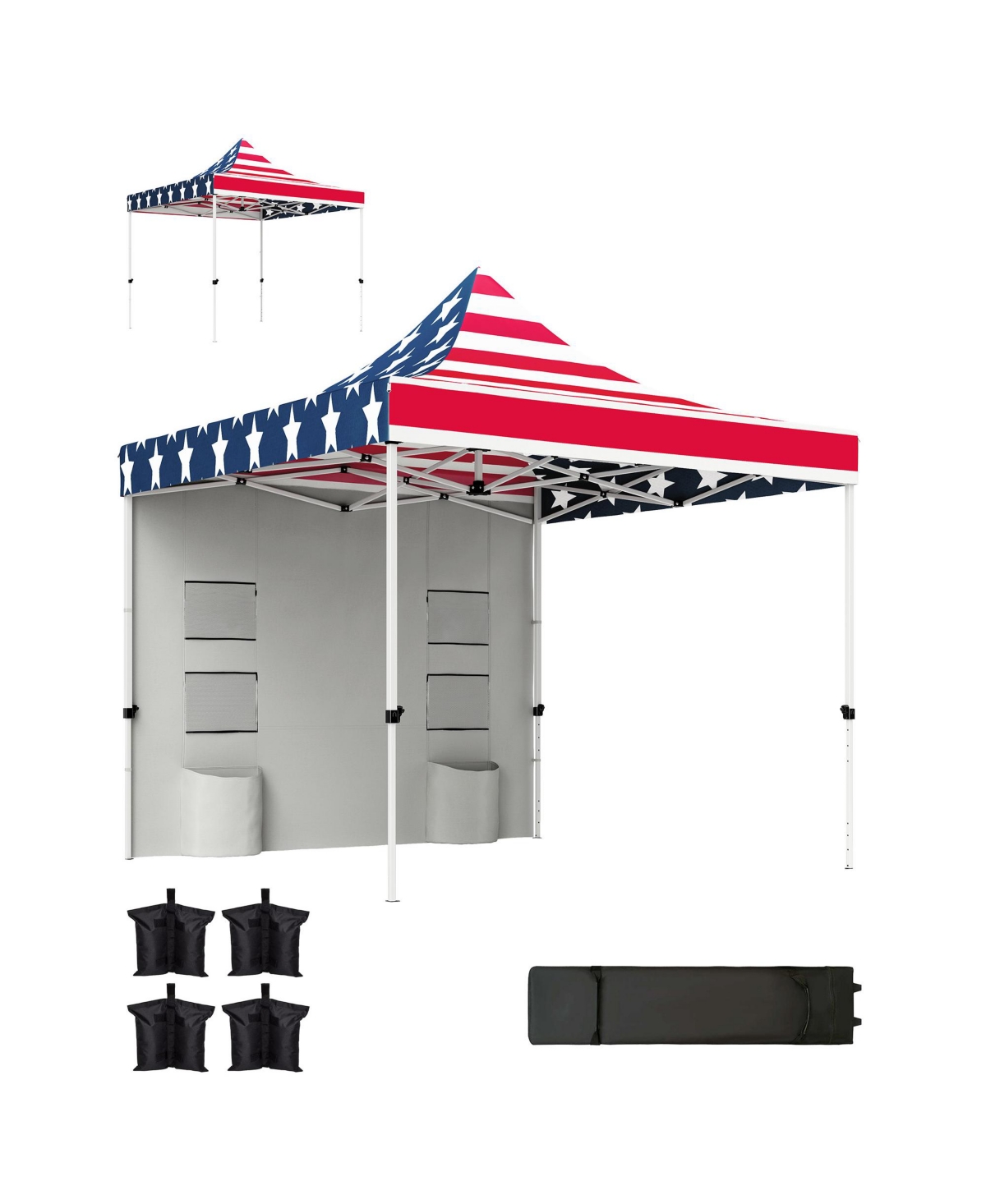 Click here for Outsunny Heavy Duty Pop Up Canopy Tent  UPF50  Dar... prices