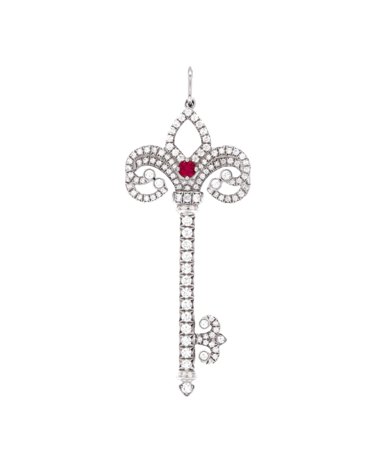 Click here for Pre-Owned Tiffany & Co Enchanted Fleur De Lis Key... prices