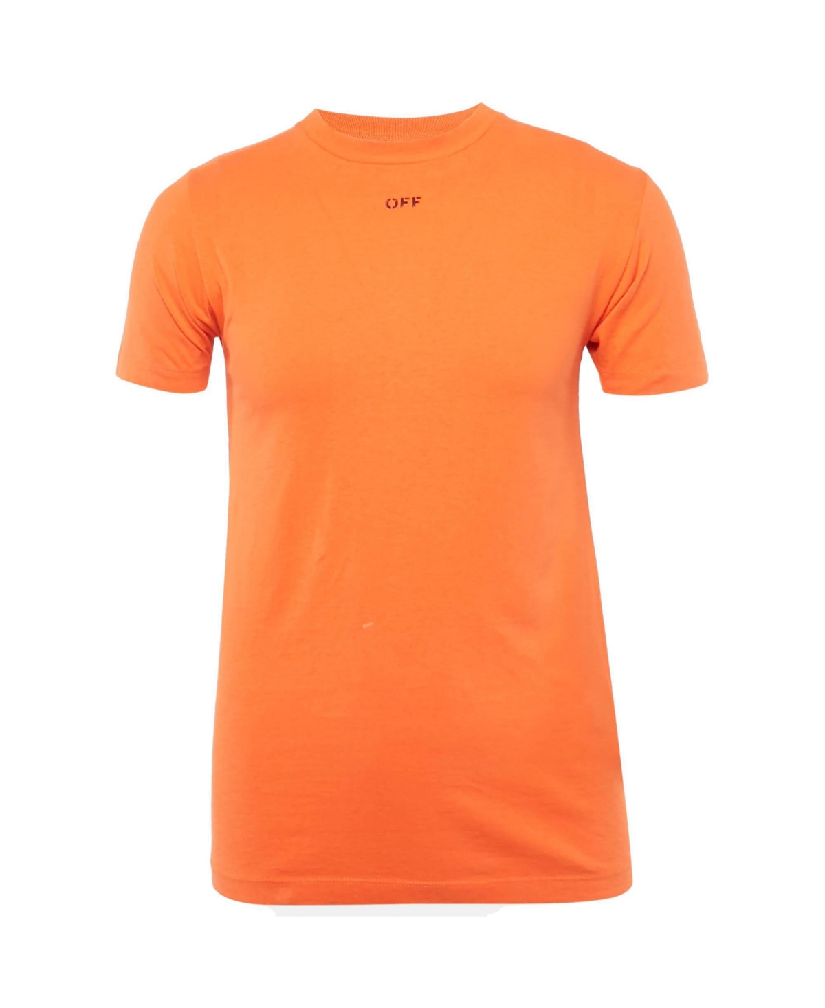 Click here for Pre-Owned Off-White Mens ange Logo Print Cotton Cr... prices