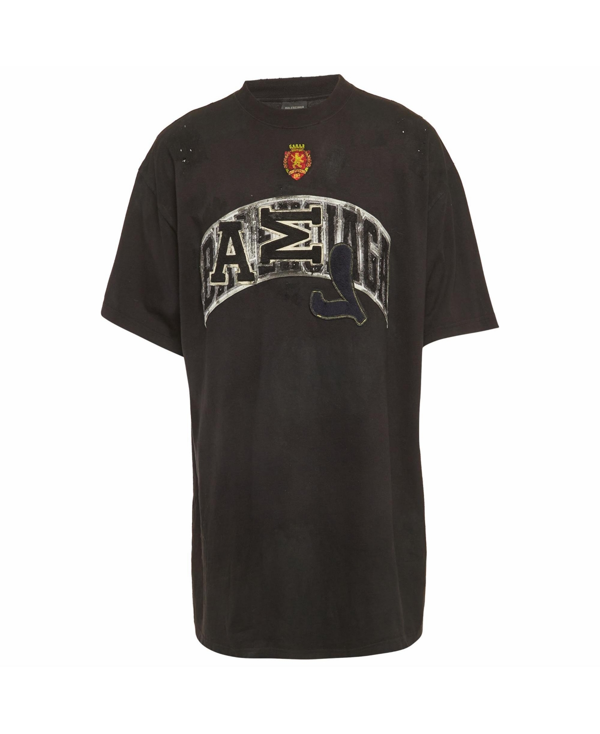 Click here for Pre-Owned Balenciaga Mens Unisex Distressed Jersey... prices