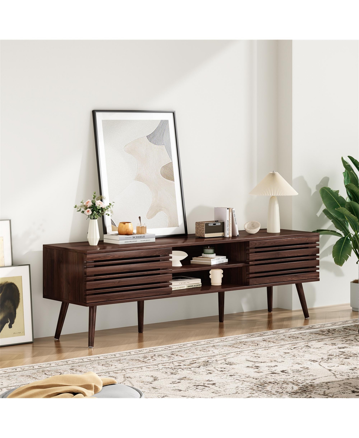 Click here for Clihome Mid Century Modern Storage Tv Stands for u... prices
