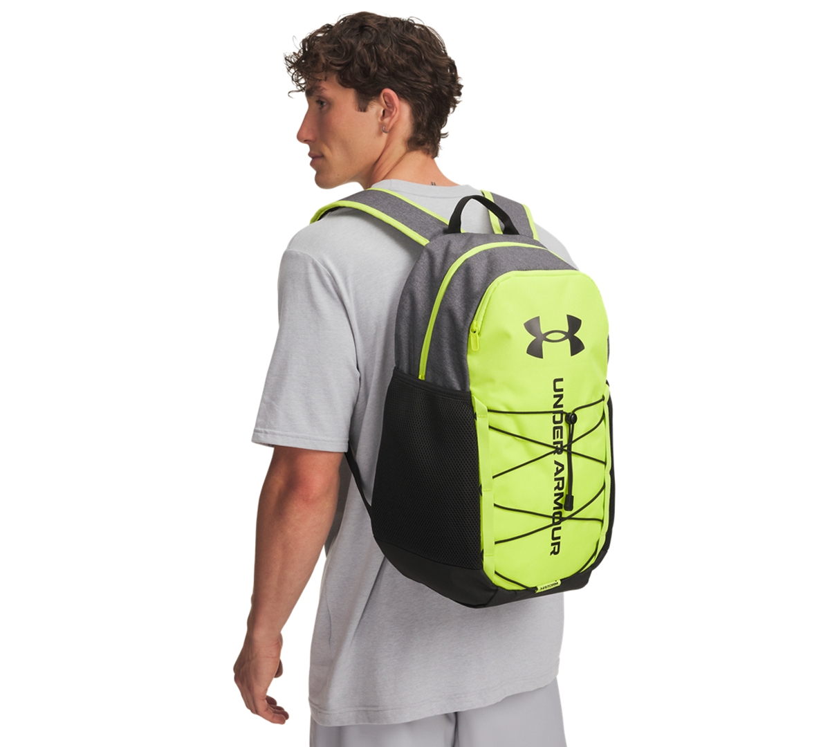 Click here for Under Armour Mens Hustle Sport 6.0 Backpack - Gree... prices