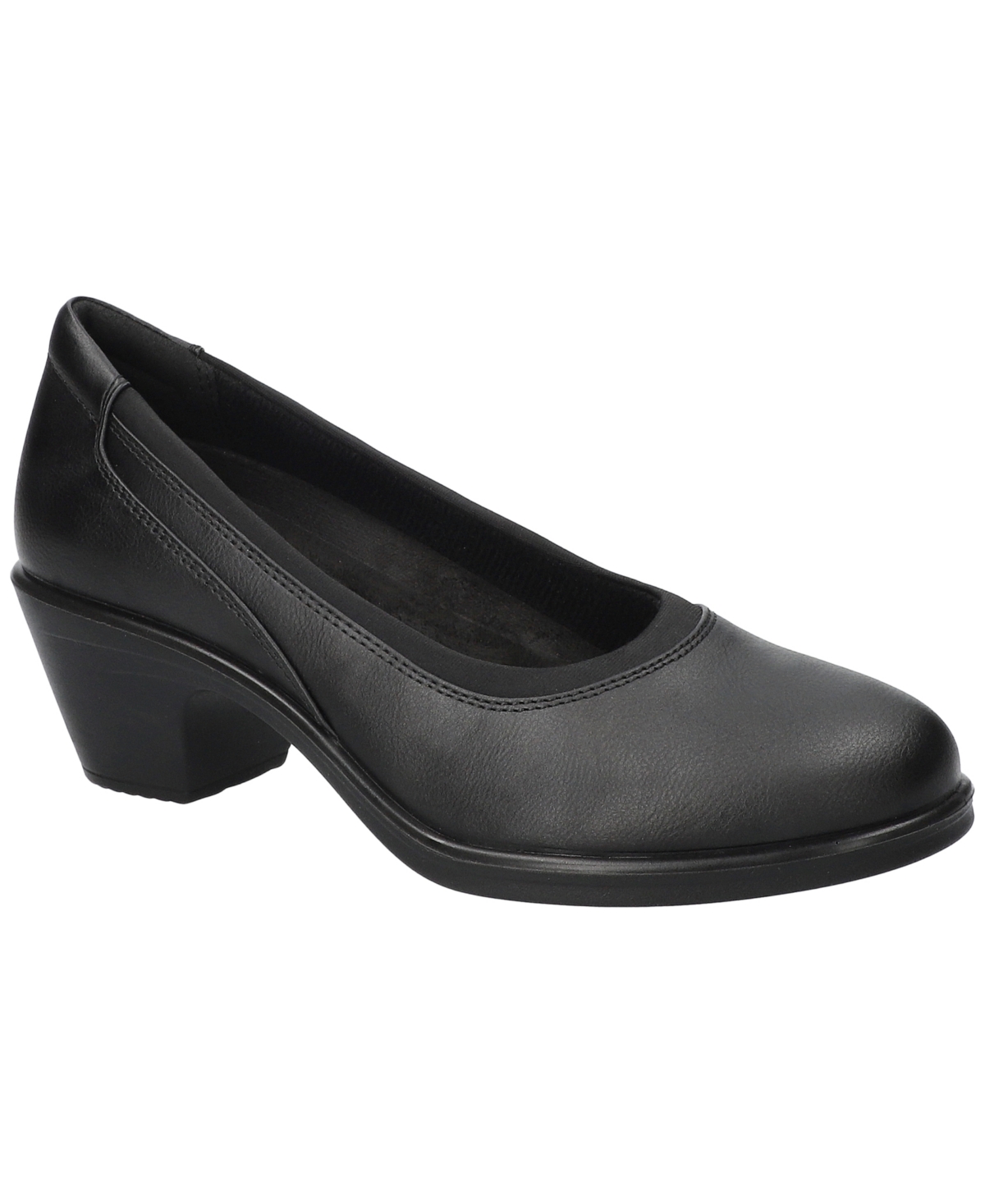 Click here for Easy Street Womens Chyler Slip-On Pumps - Black prices
