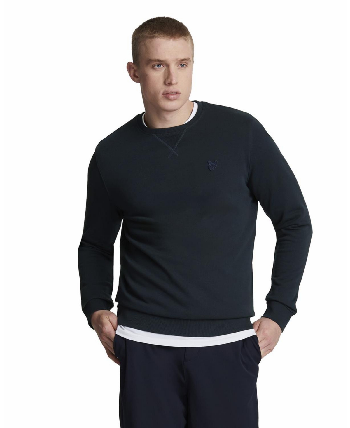 Click here for Lyle & Scott Mens Tonal Eagle Crew Neck Sweatshirt... prices