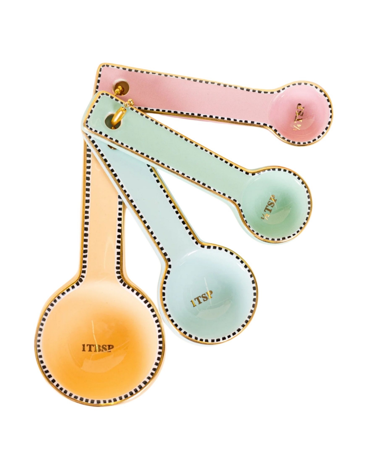 Click here for Yvonne Ellen Ceramic Measuring Spoons  Set of 4 -... prices