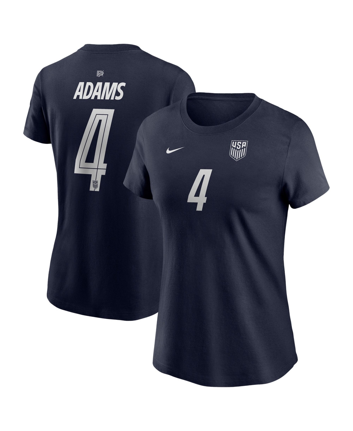 Click here for Nike Womens Tyler Adams Navy Usmnt Away Name & Num... prices