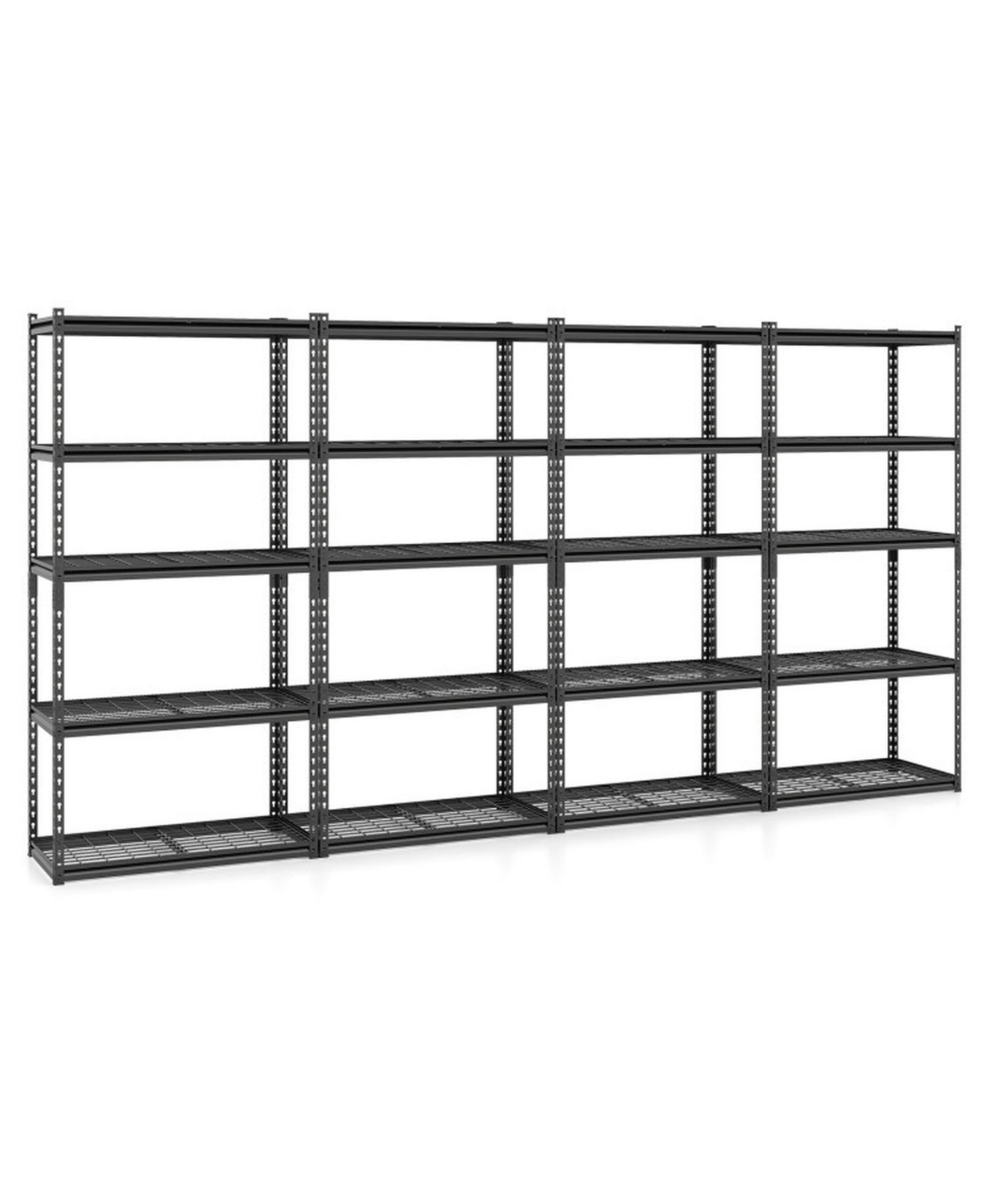 Click here for Sugift Set of 4 5-Tier Heavy-Duty Metal Shelving U... prices