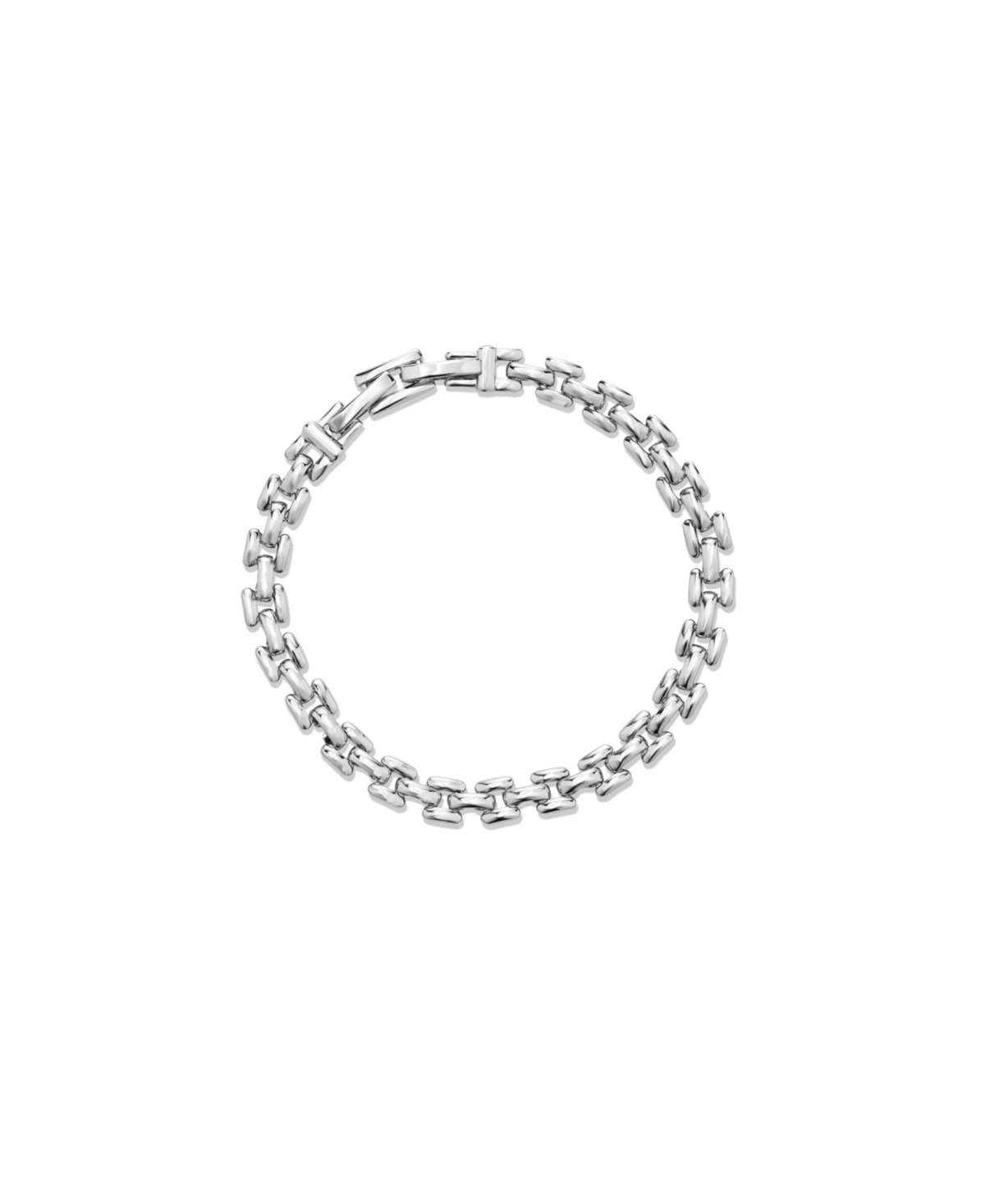 Click here for Retro Chic Rome Chain Bracelet - Silver prices