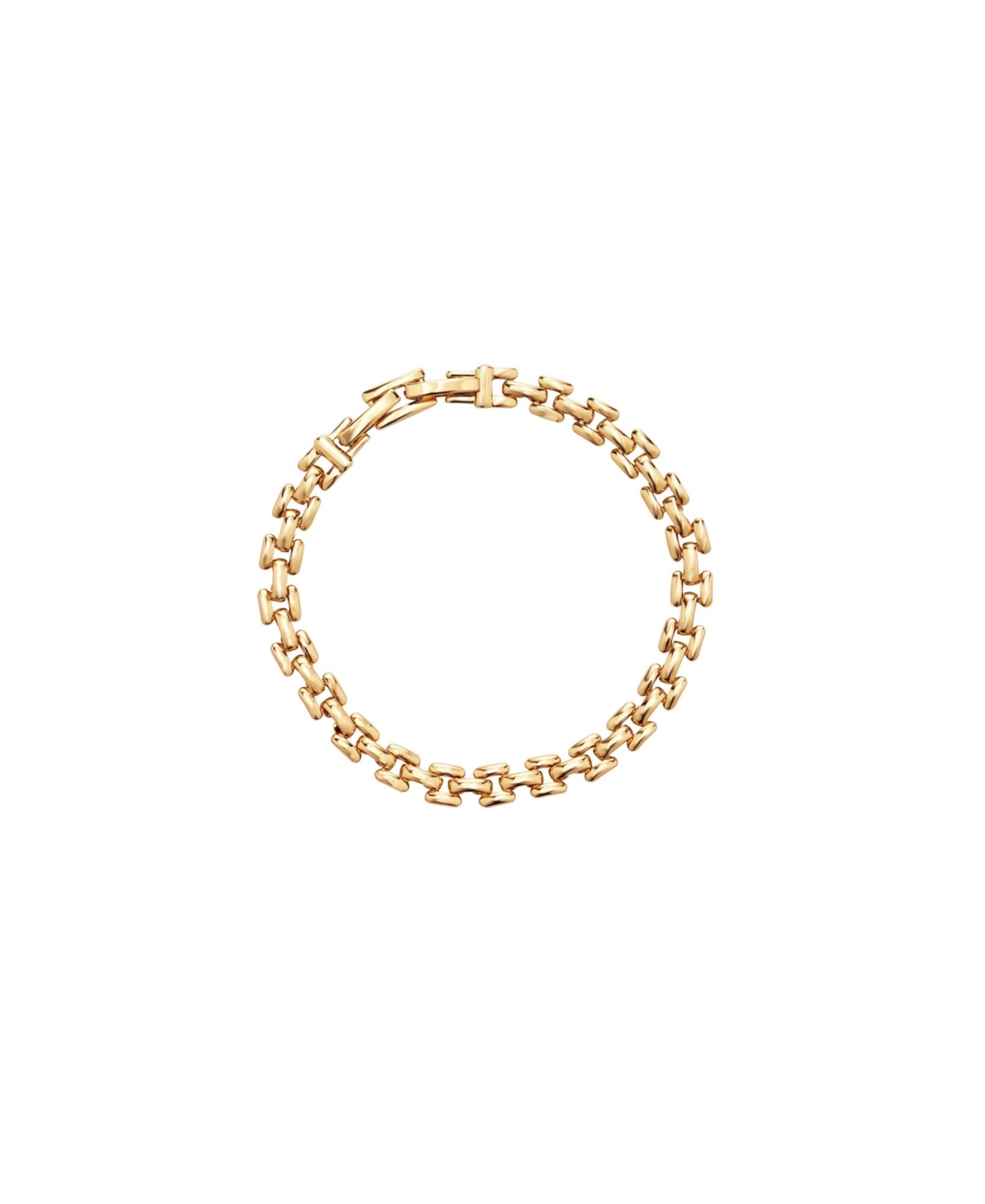 Click here for Retro Chic Rome Chain Bracelet - Gold prices