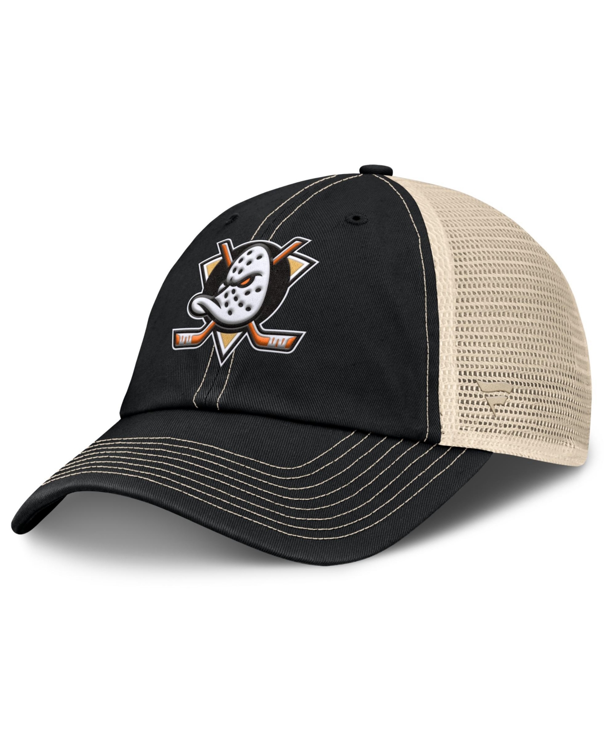 Click here for Fanatics Mens Black/Natural Anaheim Ducks Rival Tr... prices