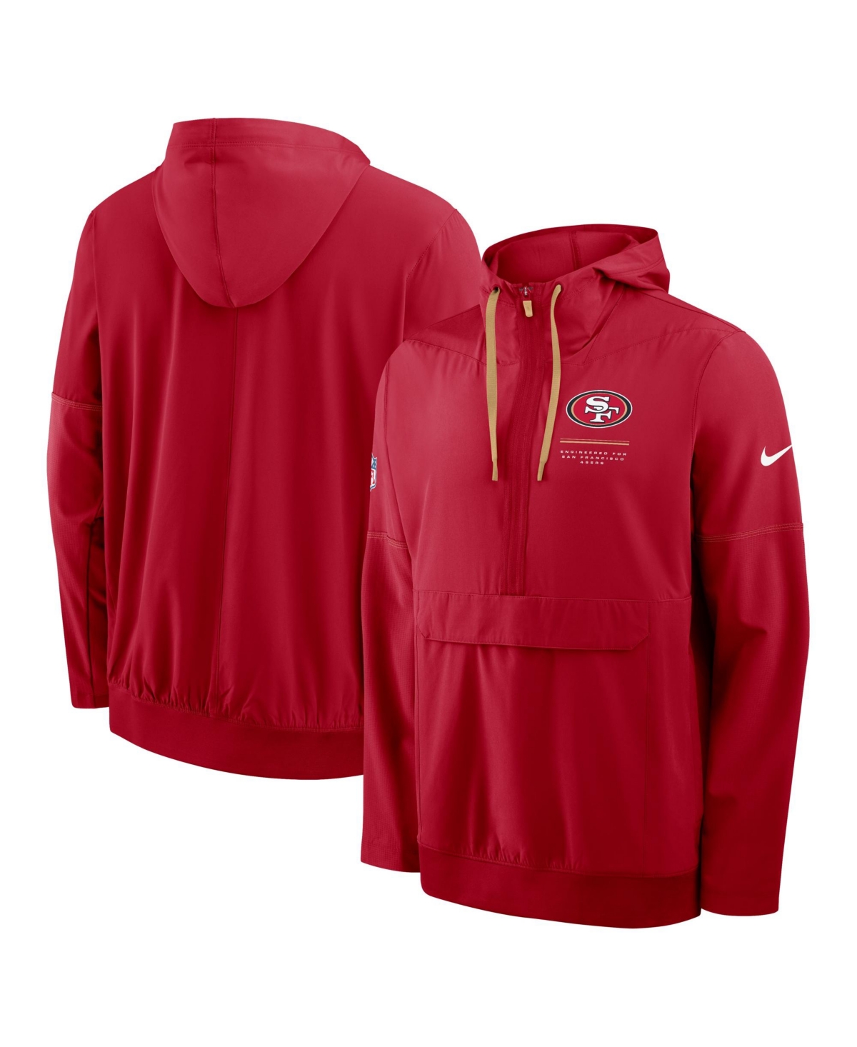 Click here for Nike Mens Scarlet San Francisco 49ers Sideline Ano... prices