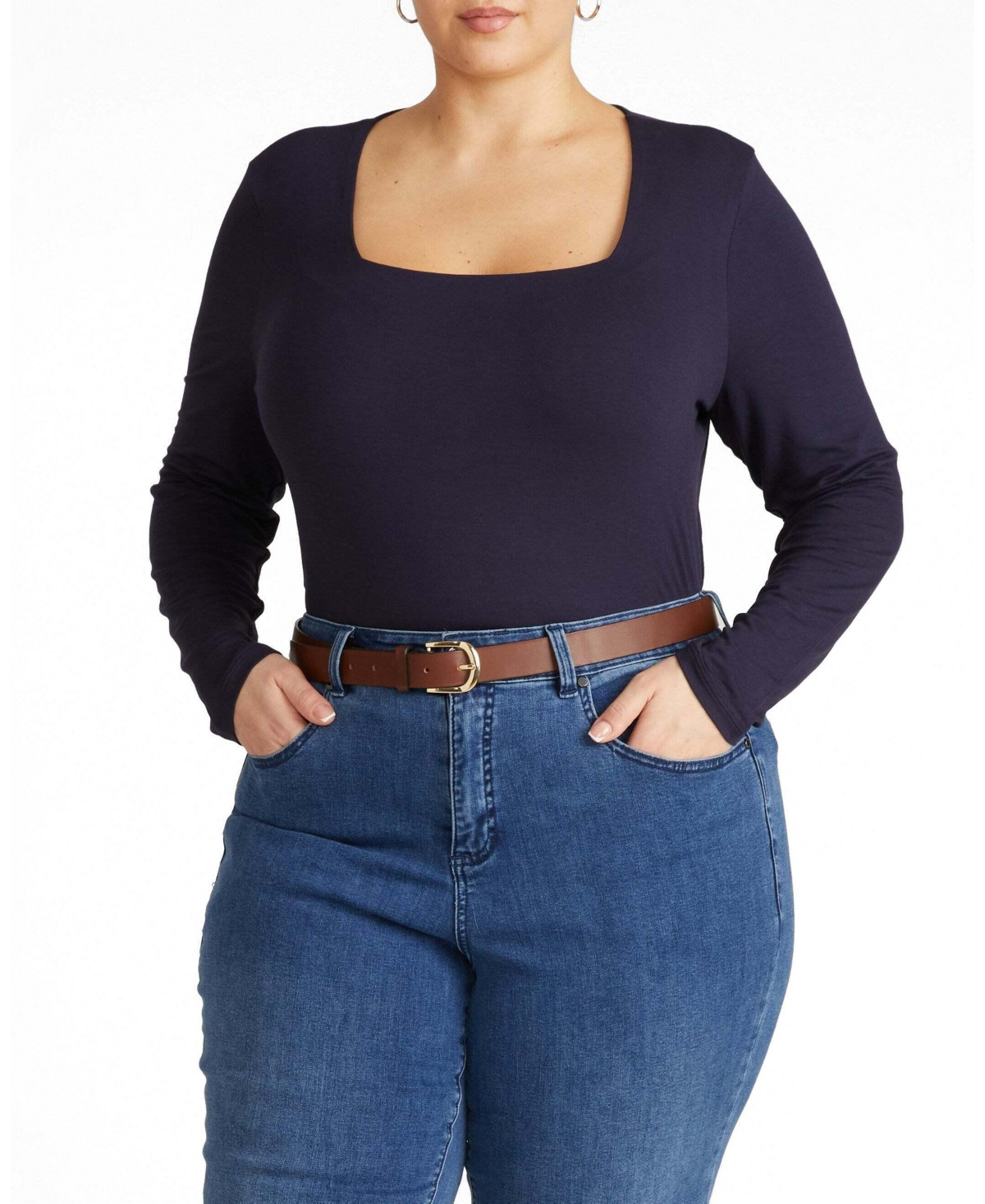Click here for Universal Standard Plus Size Agatha Liquid Jersey... prices