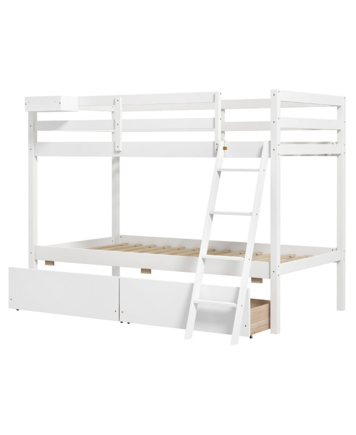 Click here for Gouun Twin Over Twin Bunk Bed with 2 Storage Drawe... prices