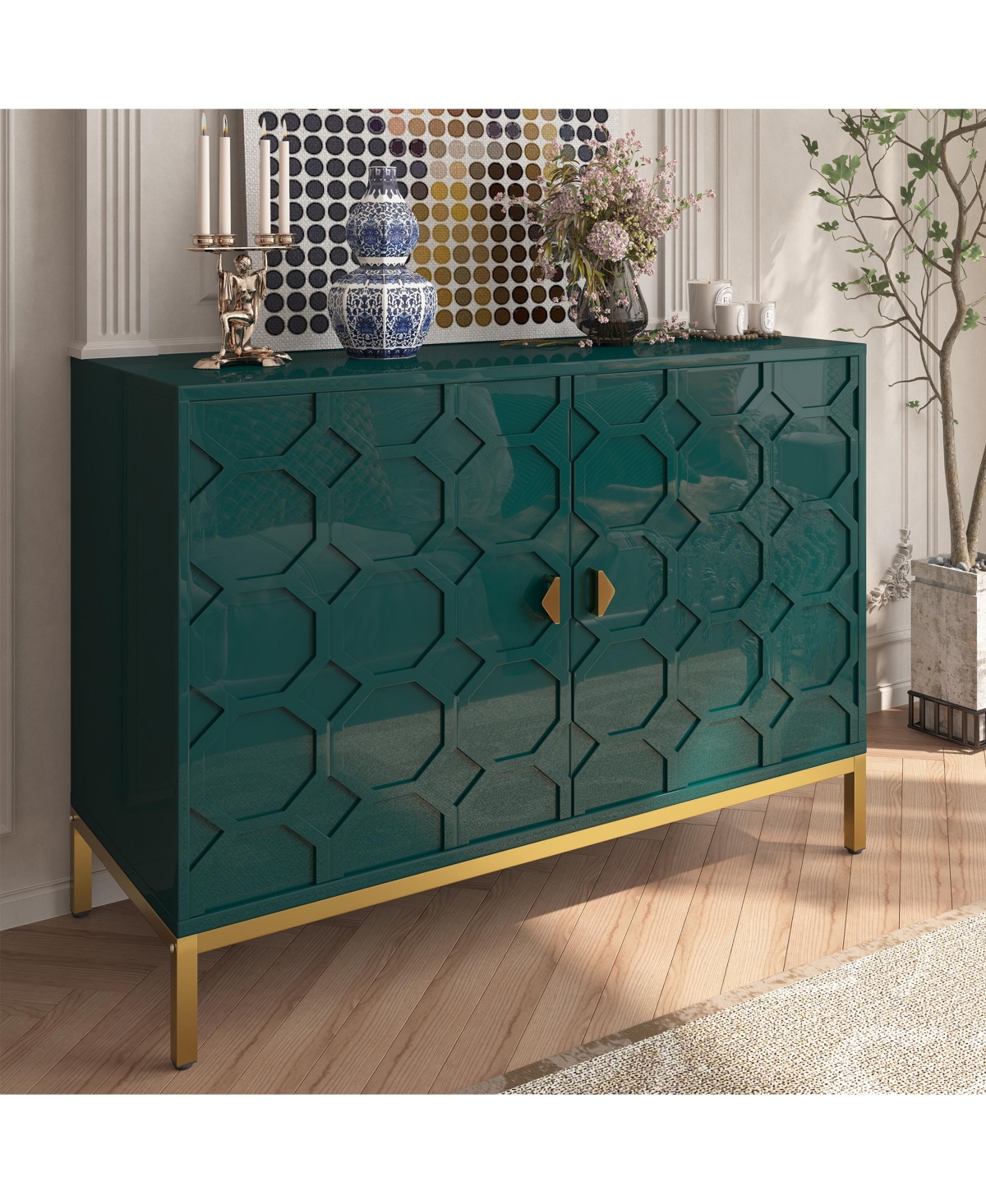 Click here for Clihome Freestanding Storage Cabinet 2-Door Accent... prices