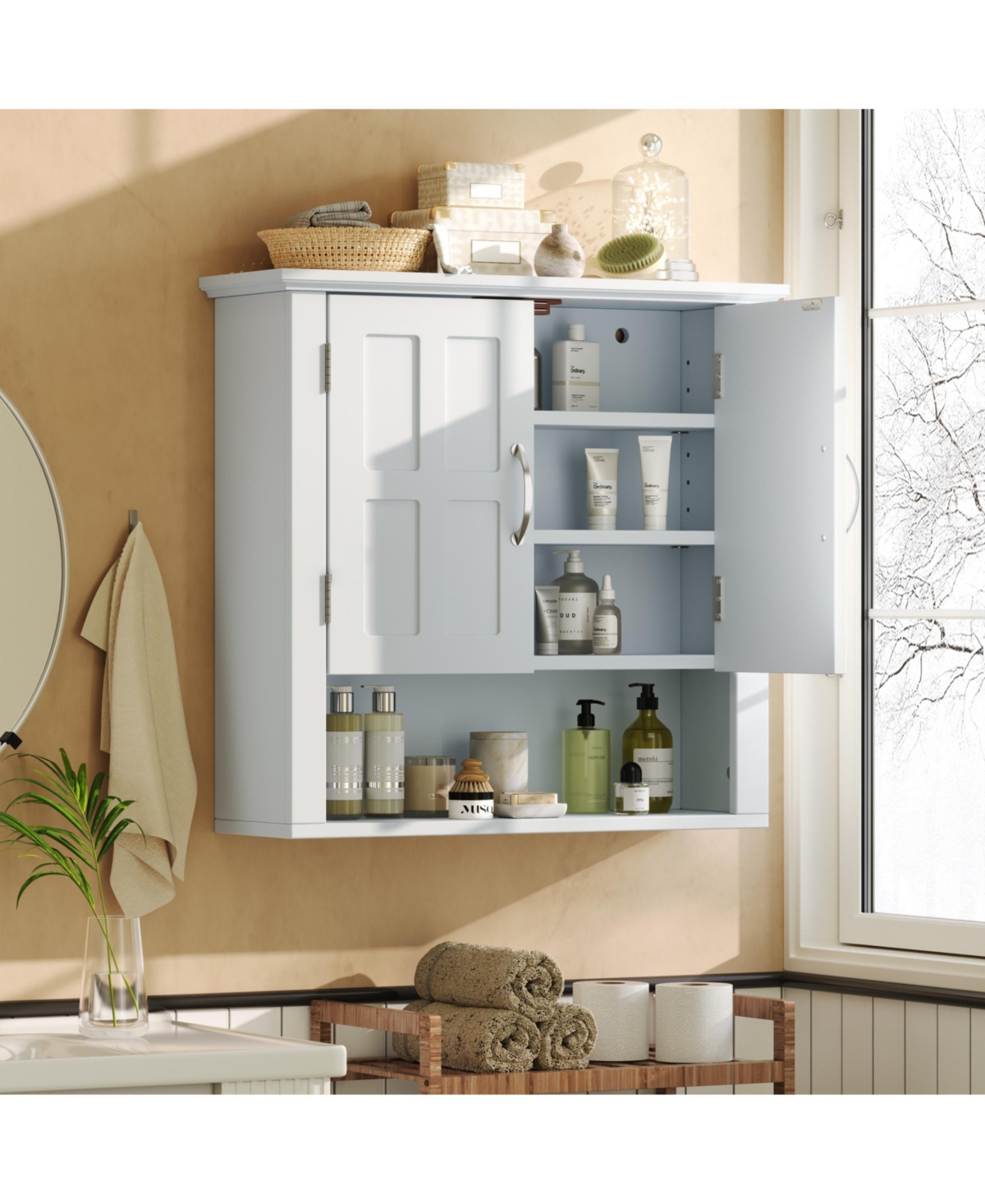 Click here for Phying Bathroom Wall Storage Cabinet  Multi -funct... prices