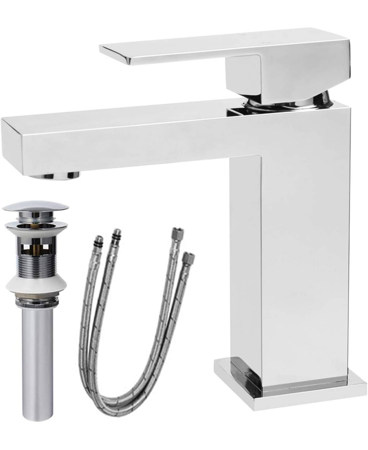 Click here for Busdays Modern Chrome Single Hole Solid Brass Bath... prices