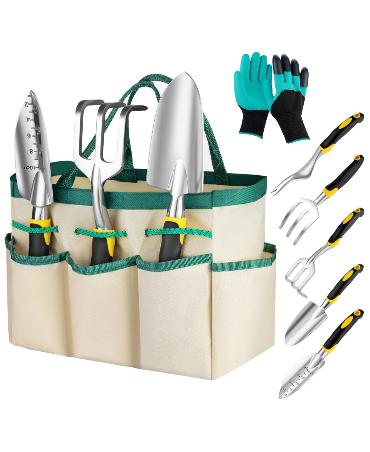Click here for Xdovet Garden Tools Set Aluminum Alloy 7-Piece Gif... prices