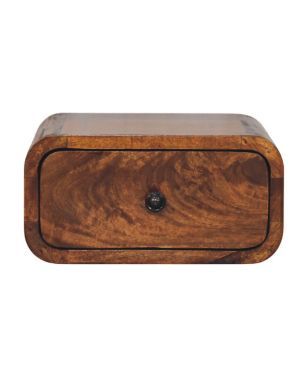 Click here for HomeRoots 12 Chestnut Solid Wood One Drawer Floati... prices
