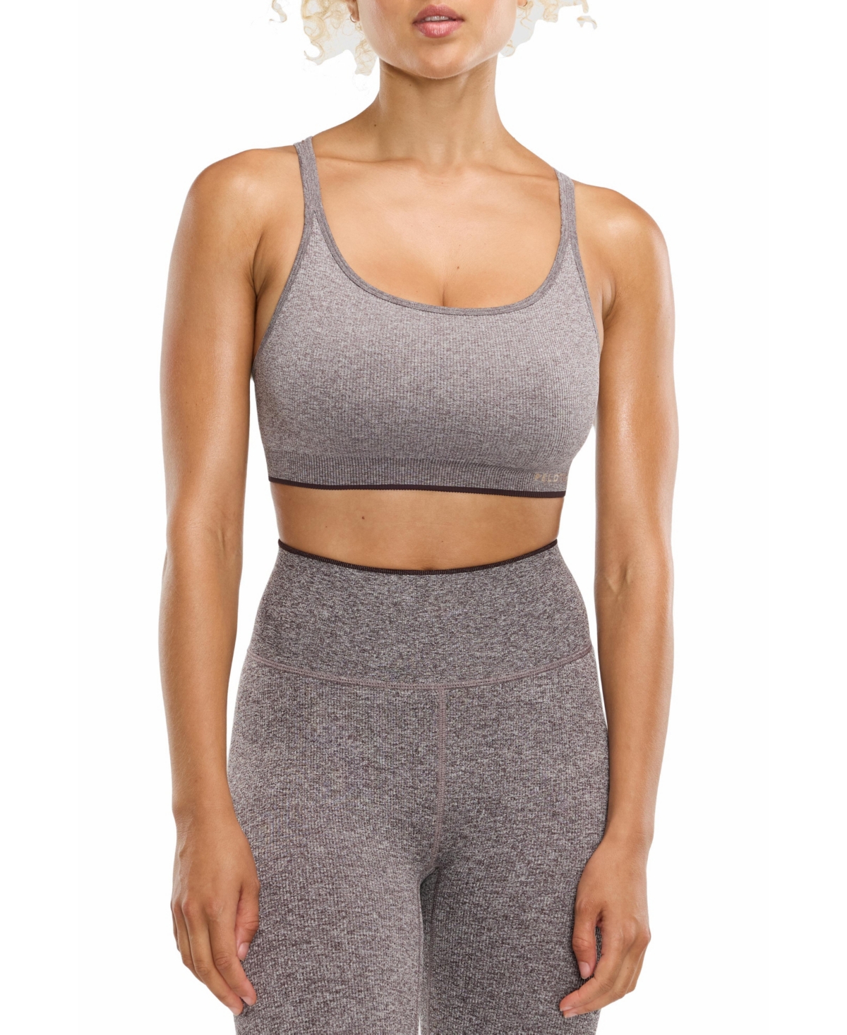 Click here for Peloton Womens Seamless Melange Cami Bra - Cocoa prices