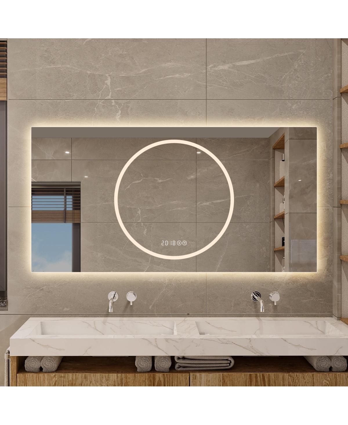 Click here for Laoties 48 x 24 Led Bathroom Vanity Mirror with Li... prices