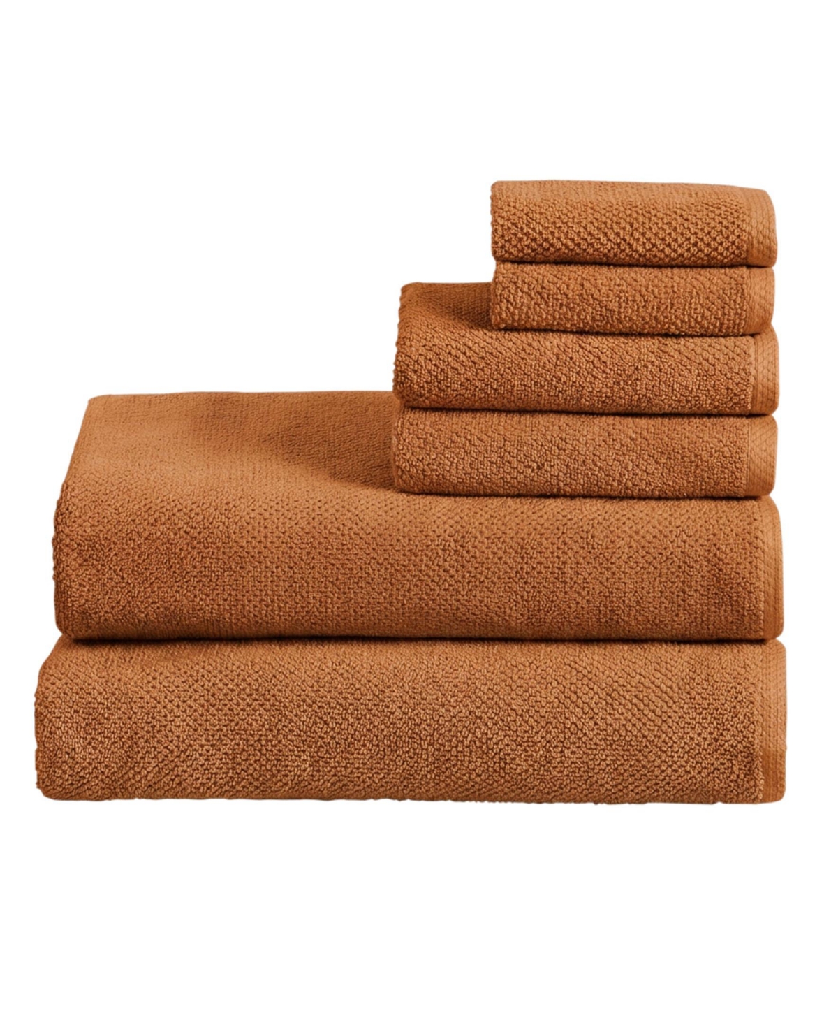 Click here for Linery & Co Luxury Cotton Textured 6pieces Bath Sh... prices