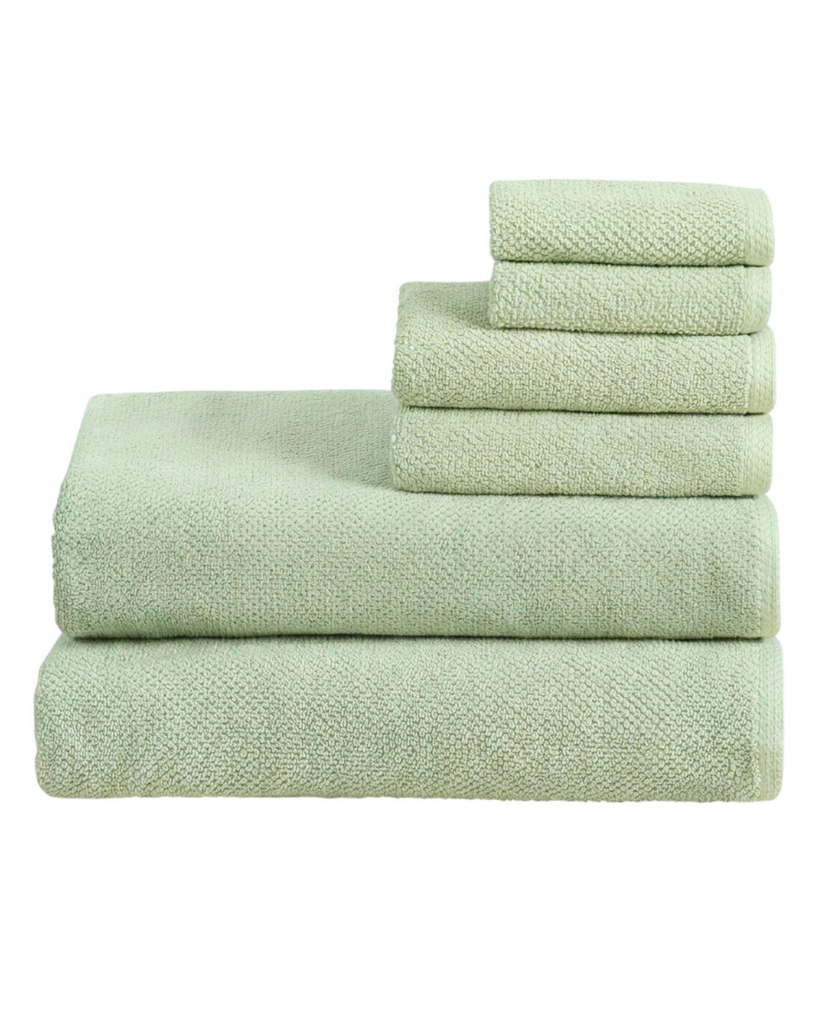 Click here for Linery & Co Luxury Cotton Textured 6pieces Bath Sh... prices